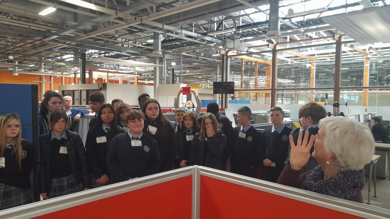 A Day in the Life Workplace Visit to GEN - New Cross College - Finglas ...