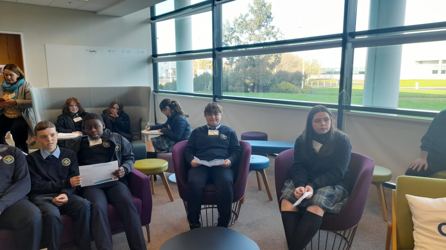 A Day in the Life Workplace Visit to GEN - New Cross College - Finglas ...