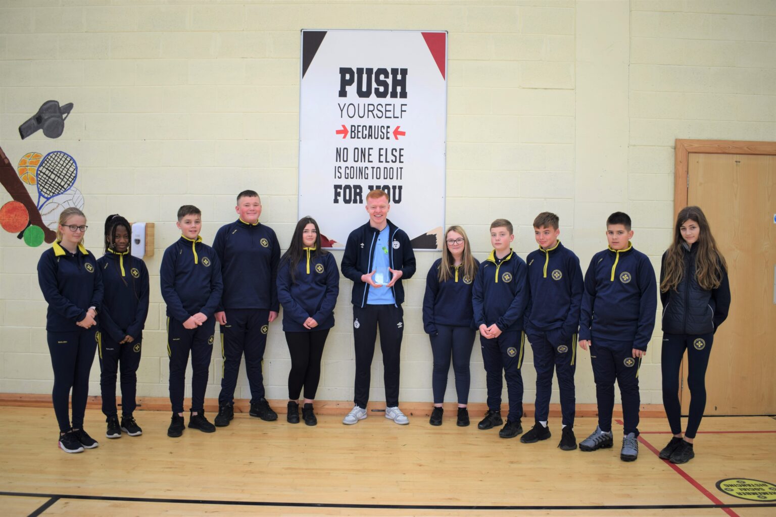 Shane Farrell drops in for a visit! - New Cross College - Finglas ...