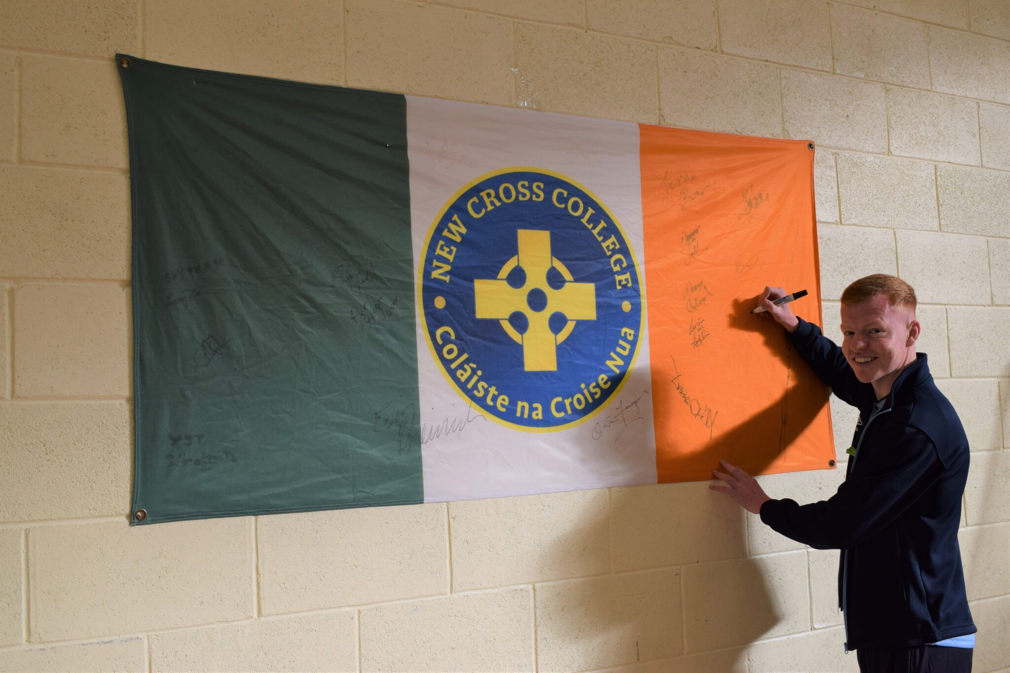 Shane Farrell drops in for a visit! - New Cross College - Finglas ...