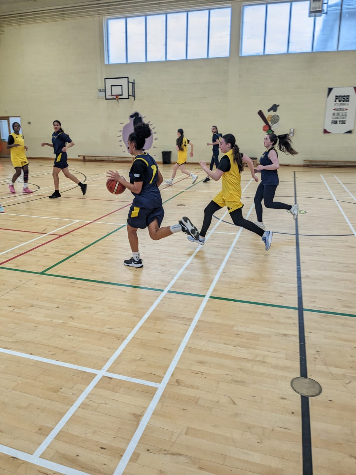 U16 Girls Basketball - New Cross College - Finglas, Dublin 11