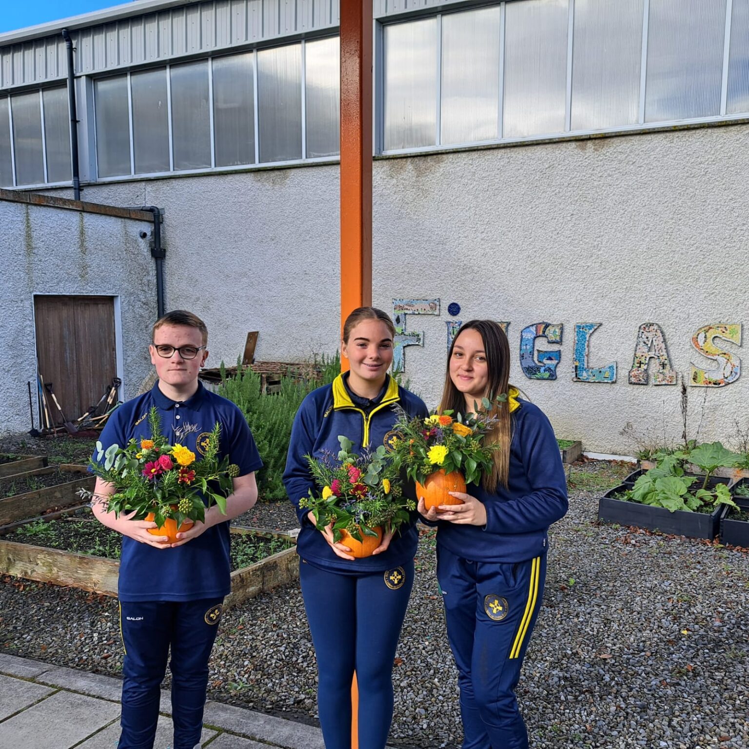 Pumpkin Posies! - New Cross College - Finglas, Dublin 11